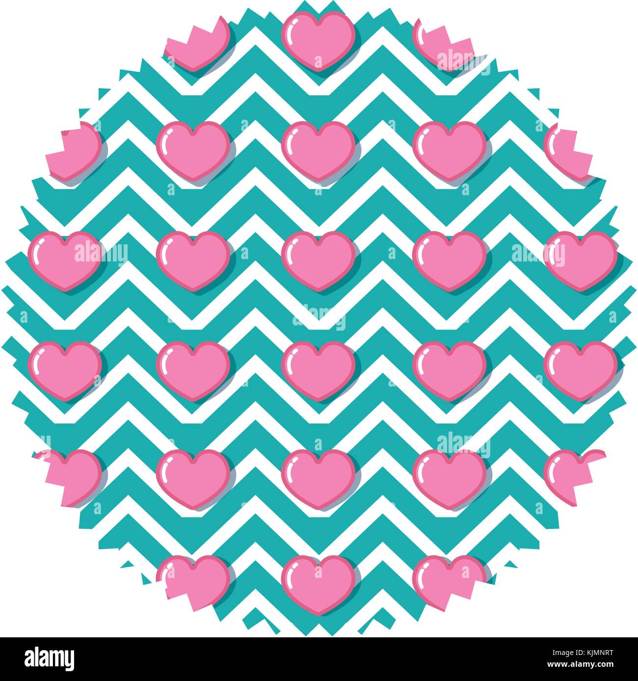 Isolated pattern circle design Stock Vector Image & Art - Alamy