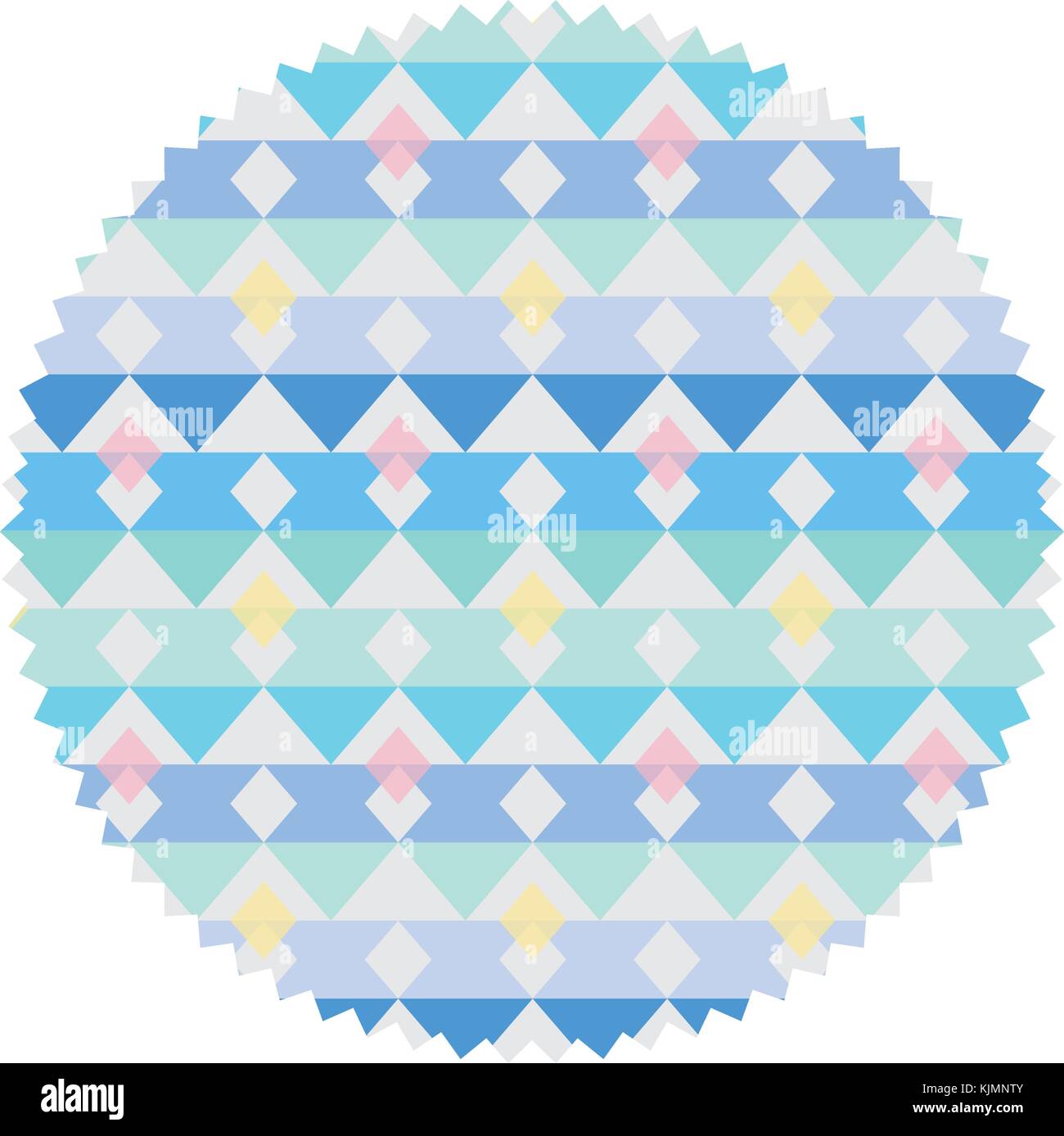 Isolated pattern circle design Stock Vector Image & Art - Alamy