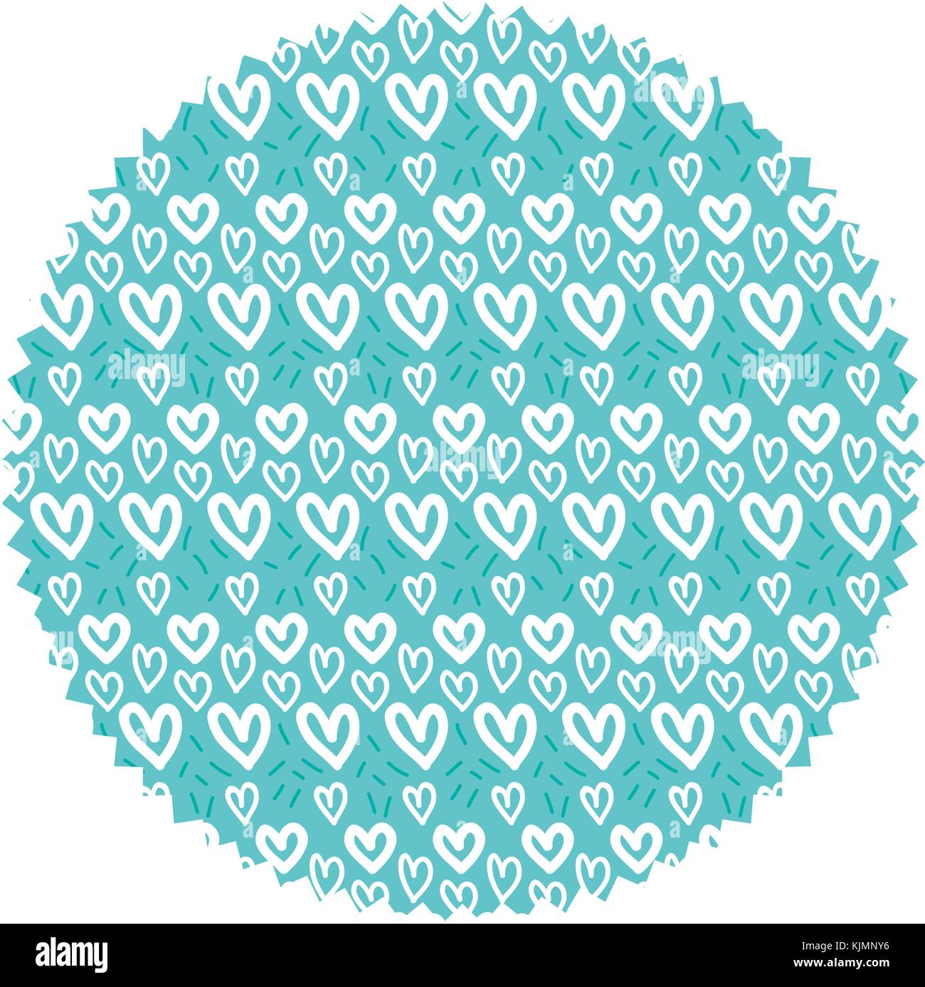 Isolated pattern circle design Stock Vector Image & Art - Alamy