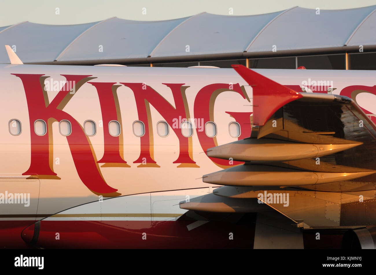 winglet, boat-fairings, trailing-edge of the wing and windows of the ...
