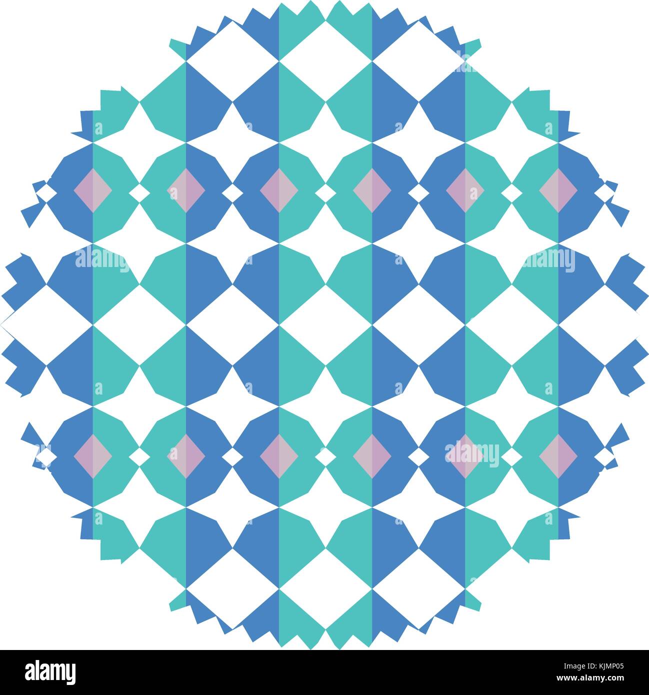 Isolated pattern circle design Stock Vector Image & Art - Alamy