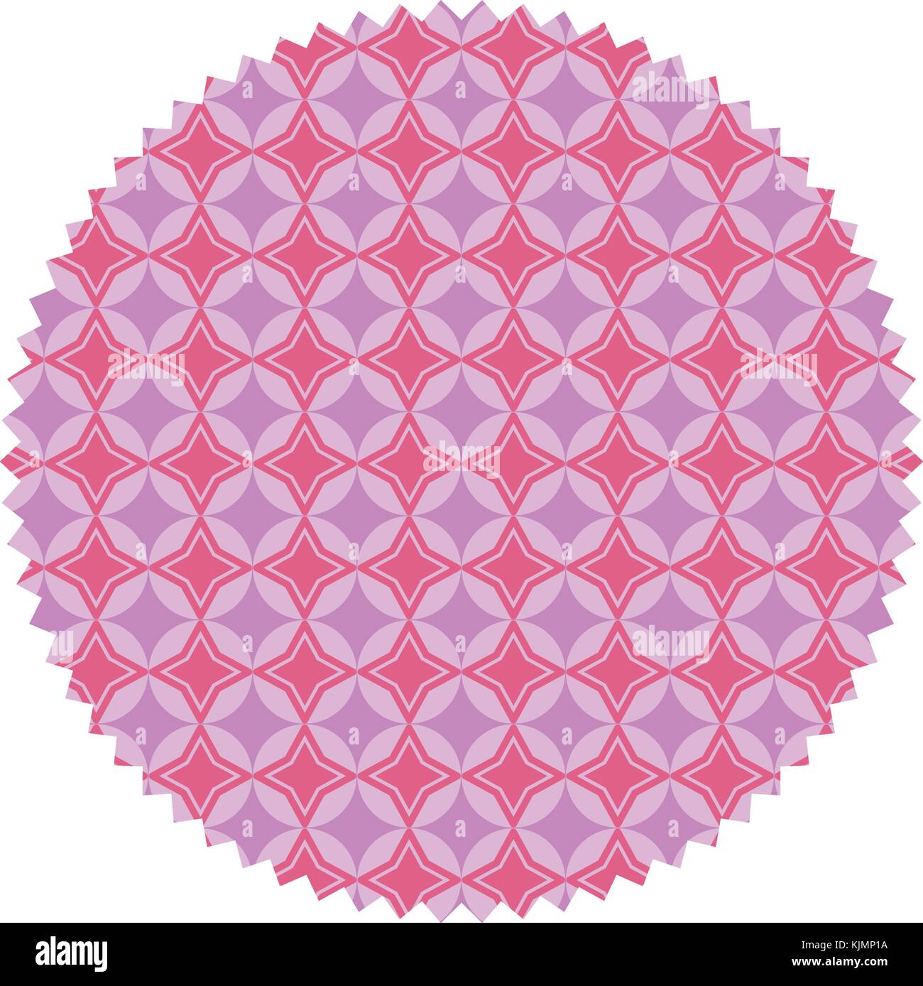 Isolated pattern circle design Stock Vector Image & Art - Alamy