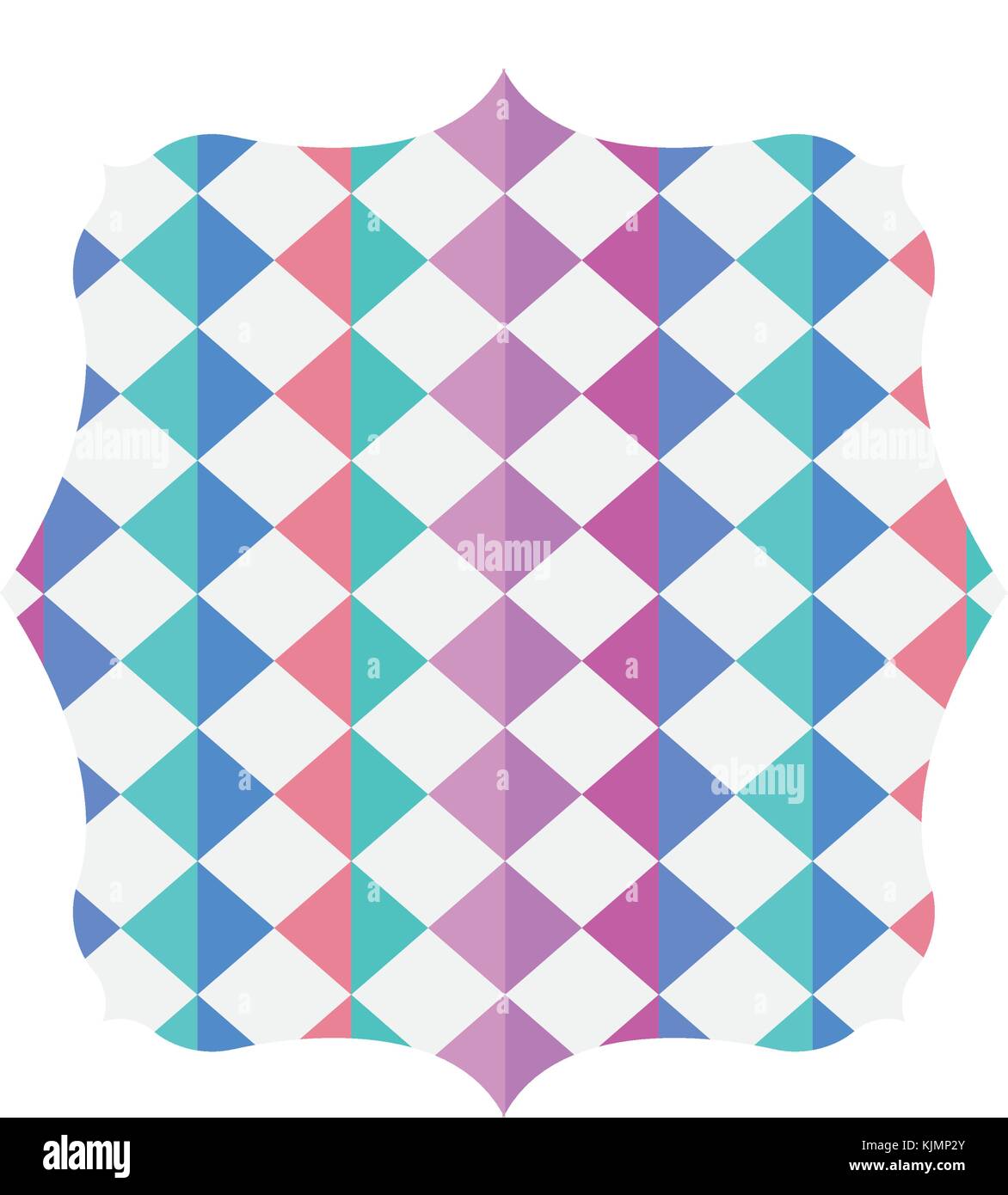 Isolated pattern frame design Stock Vector Image & Art - Alamy