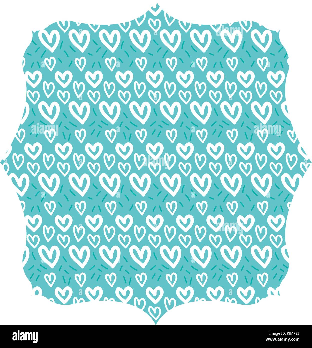 Isolated pattern frame design Stock Vector Image & Art - Alamy