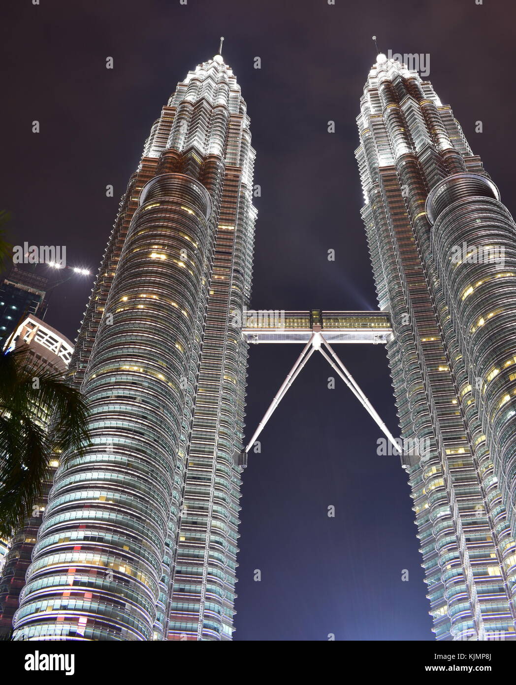 Kuala Lumpur, Malaysia - November 3, 2017: KLCC Park at Night Stock ...