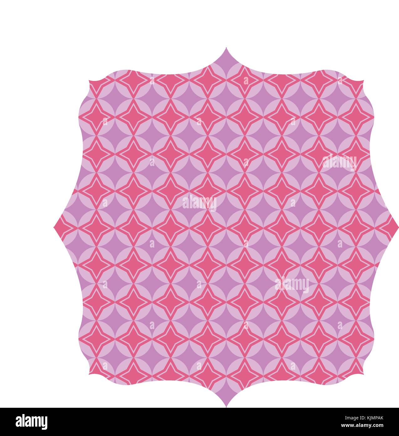 Isolated pattern frame design Stock Vector Image & Art - Alamy