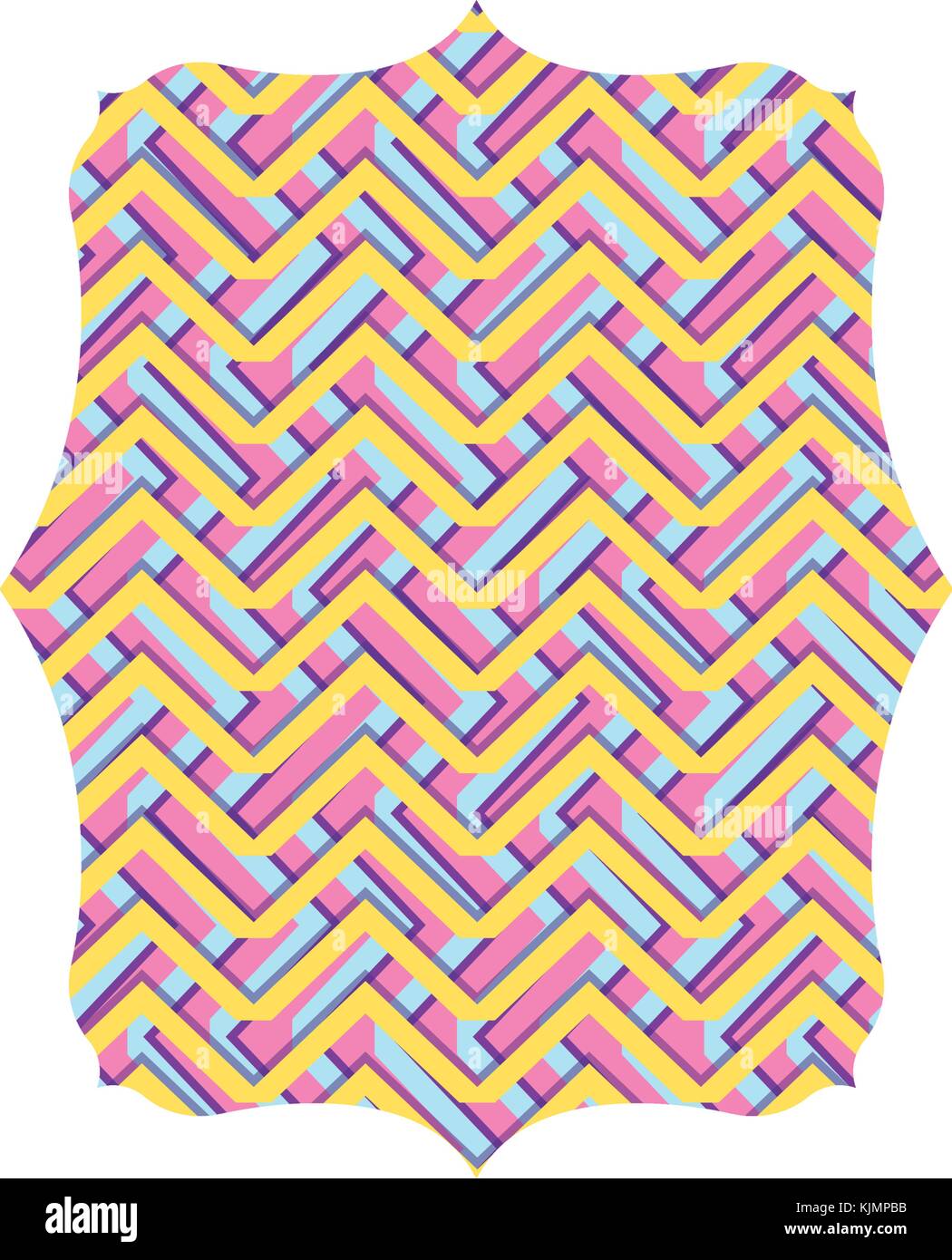 Isolated pattern frame design Stock Vector Image & Art - Alamy