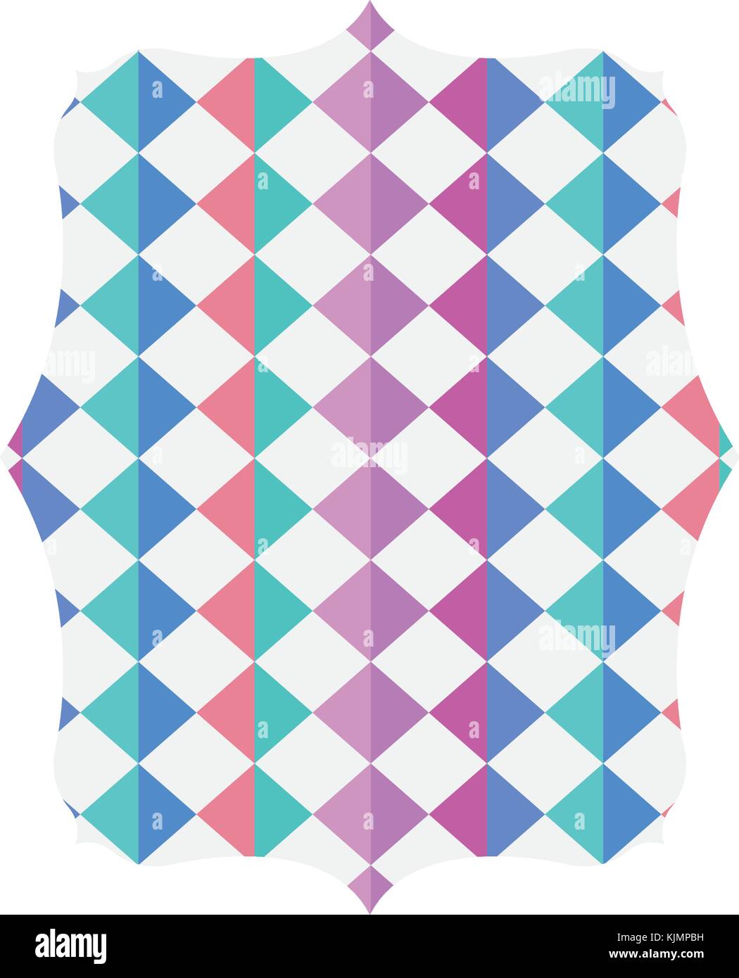 Isolated pattern frame design Stock Vector Image & Art - Alamy