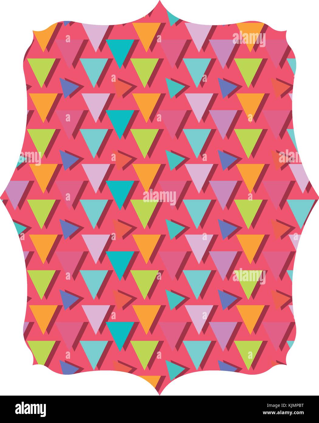 Isolated pattern frame design Stock Vector Image & Art - Alamy