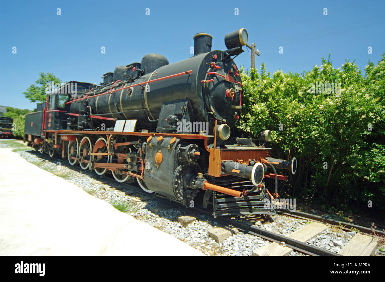 Museum of Steam Locos, TCDD55037, Engine, Turkey Stock Photo - Alamy