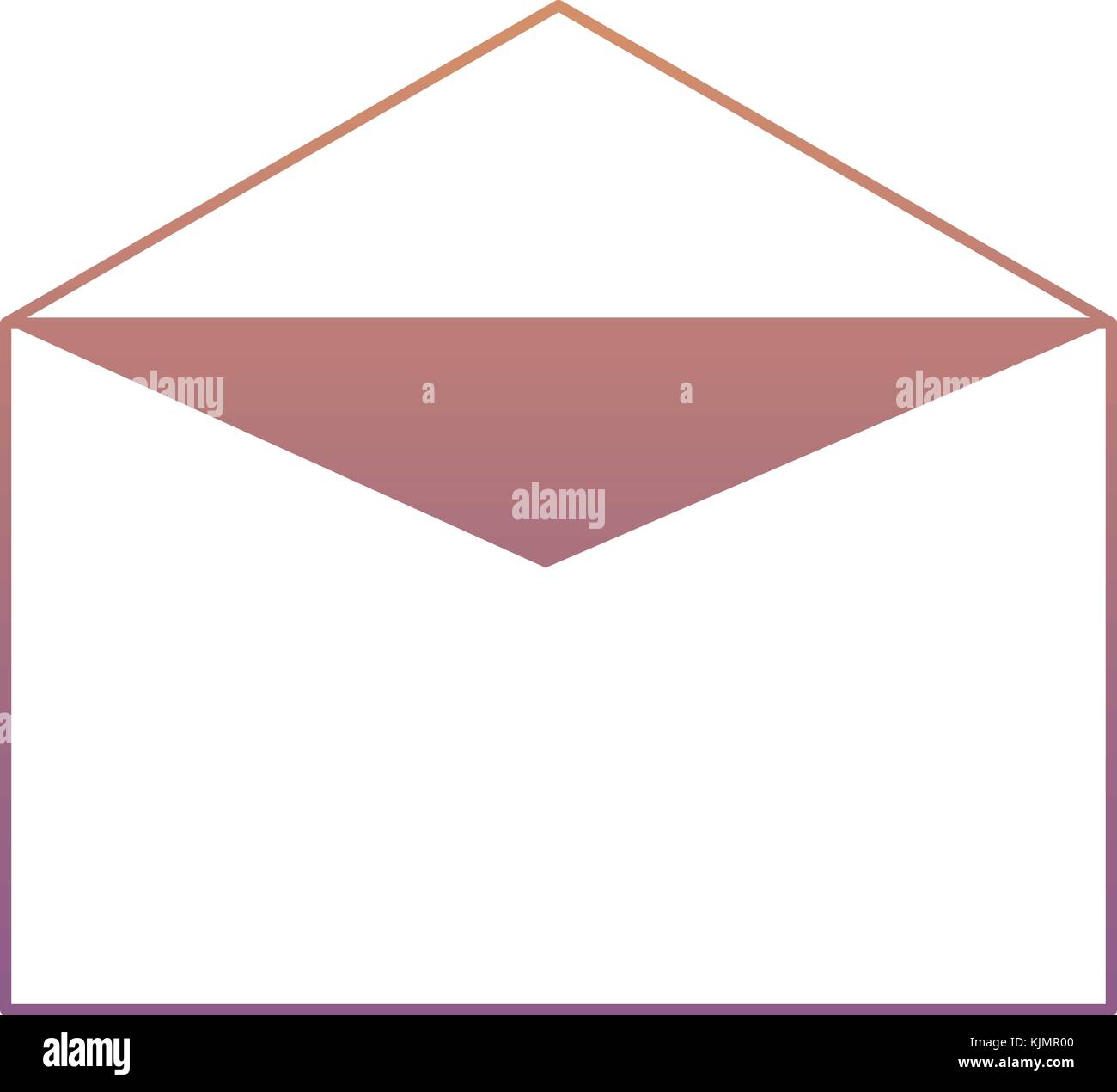 open envelope icon Stock Vector Image & Art - Alamy