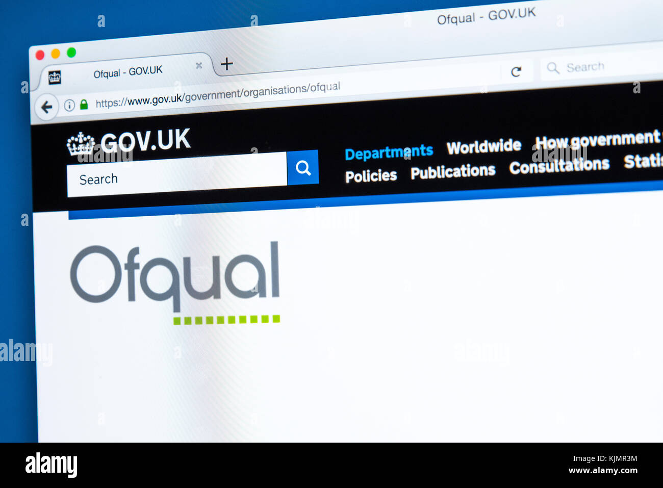 Ofqual logo hi-res stock photography and images - Alamy