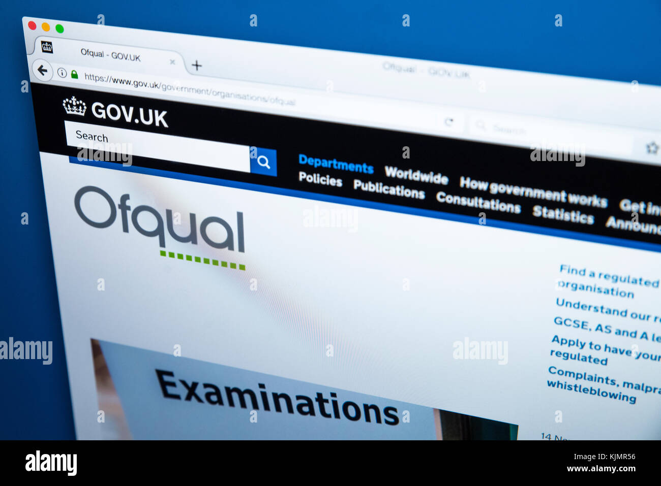 Ofqual logo hi-res stock photography and images - Alamy