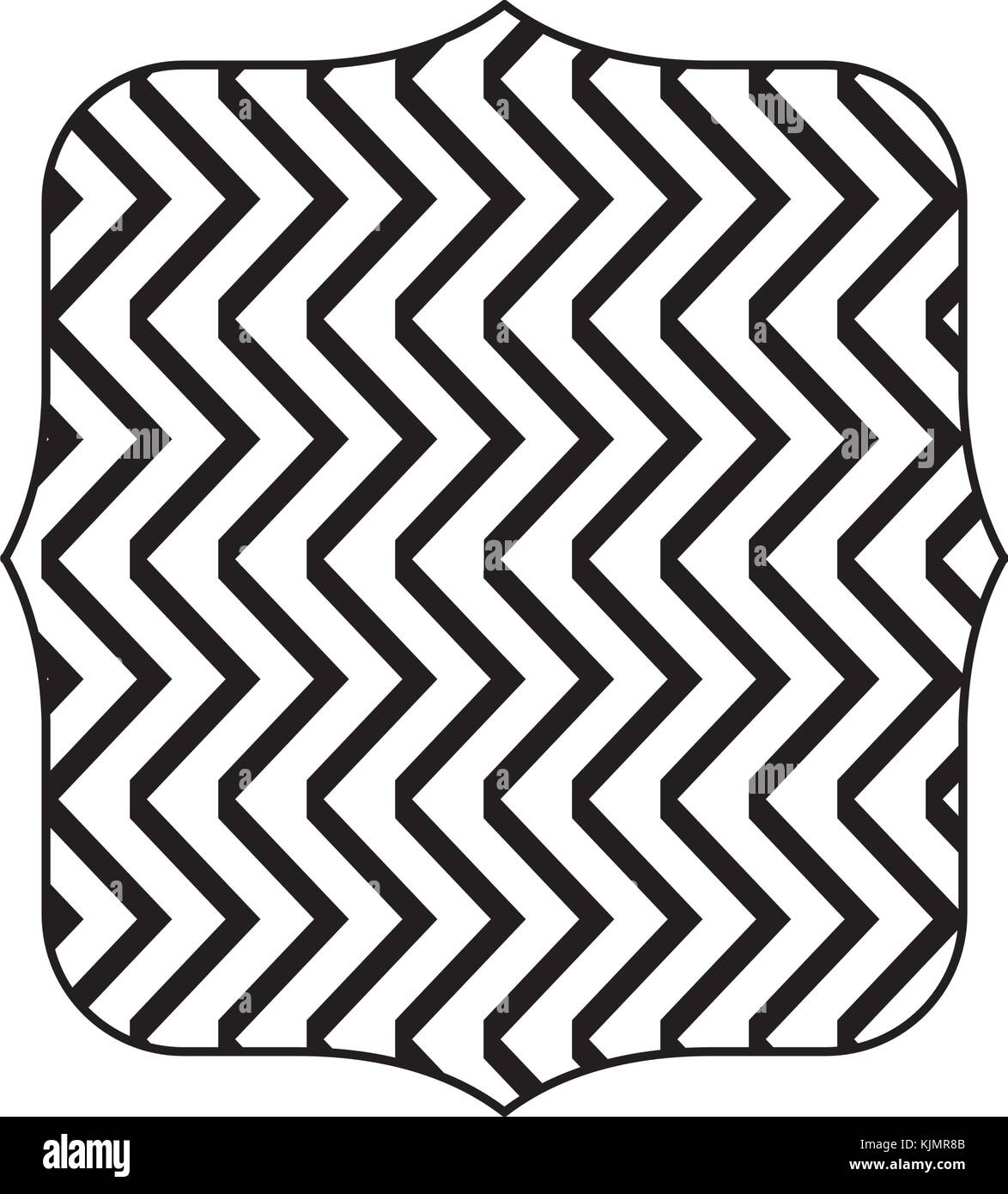 Isolated pattern frame design Stock Vector Image & Art - Alamy