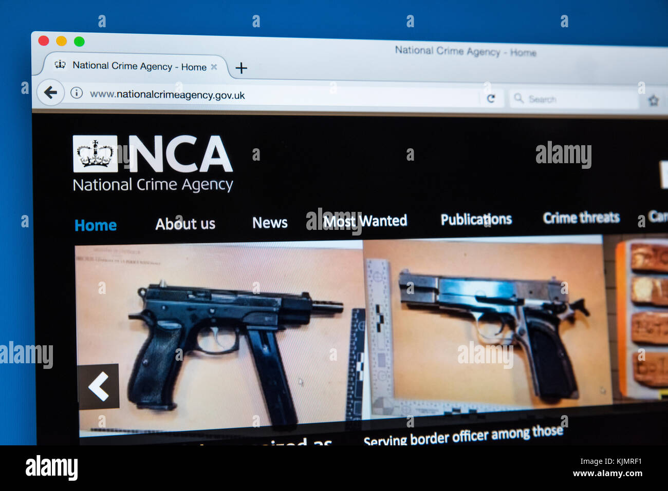 National crime agency (nca) logo hi-res stock photography and images ...