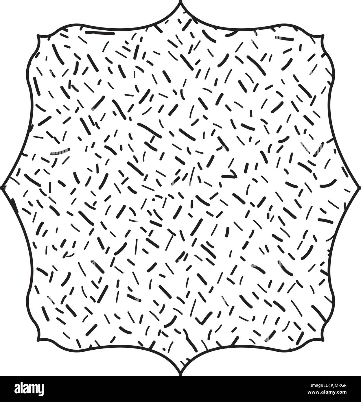 Isolated pattern frame design Stock Vector Image & Art - Alamy