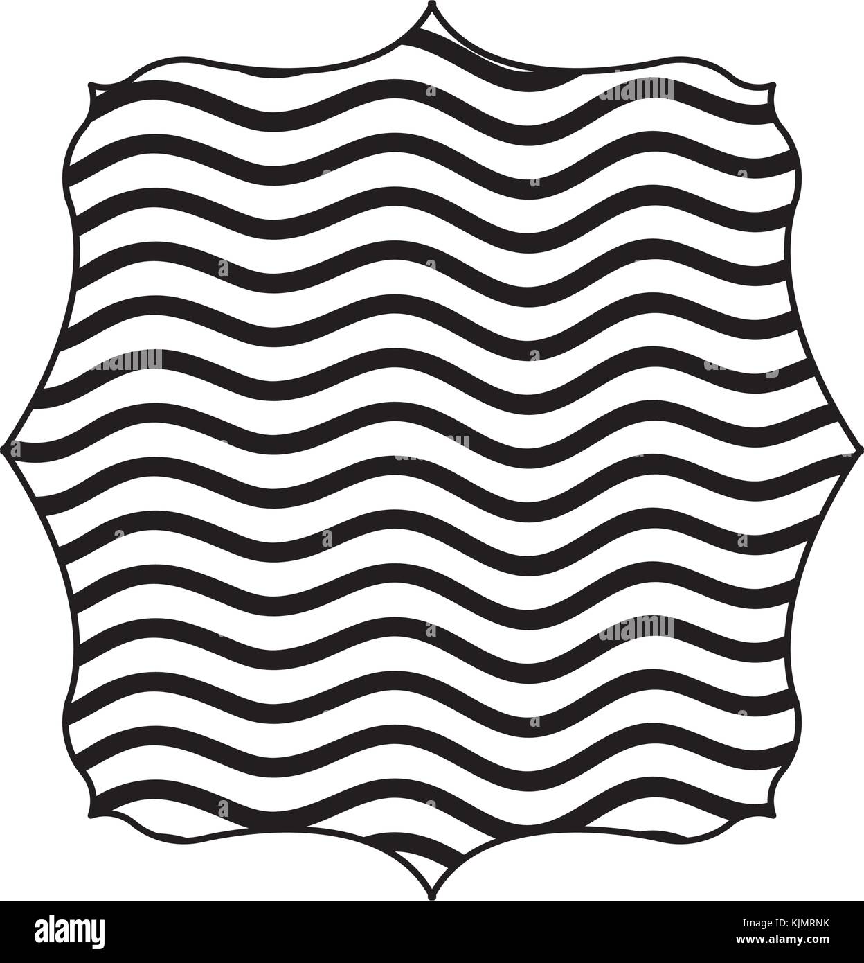 Isolated pattern frame design Stock Vector Image & Art - Alamy