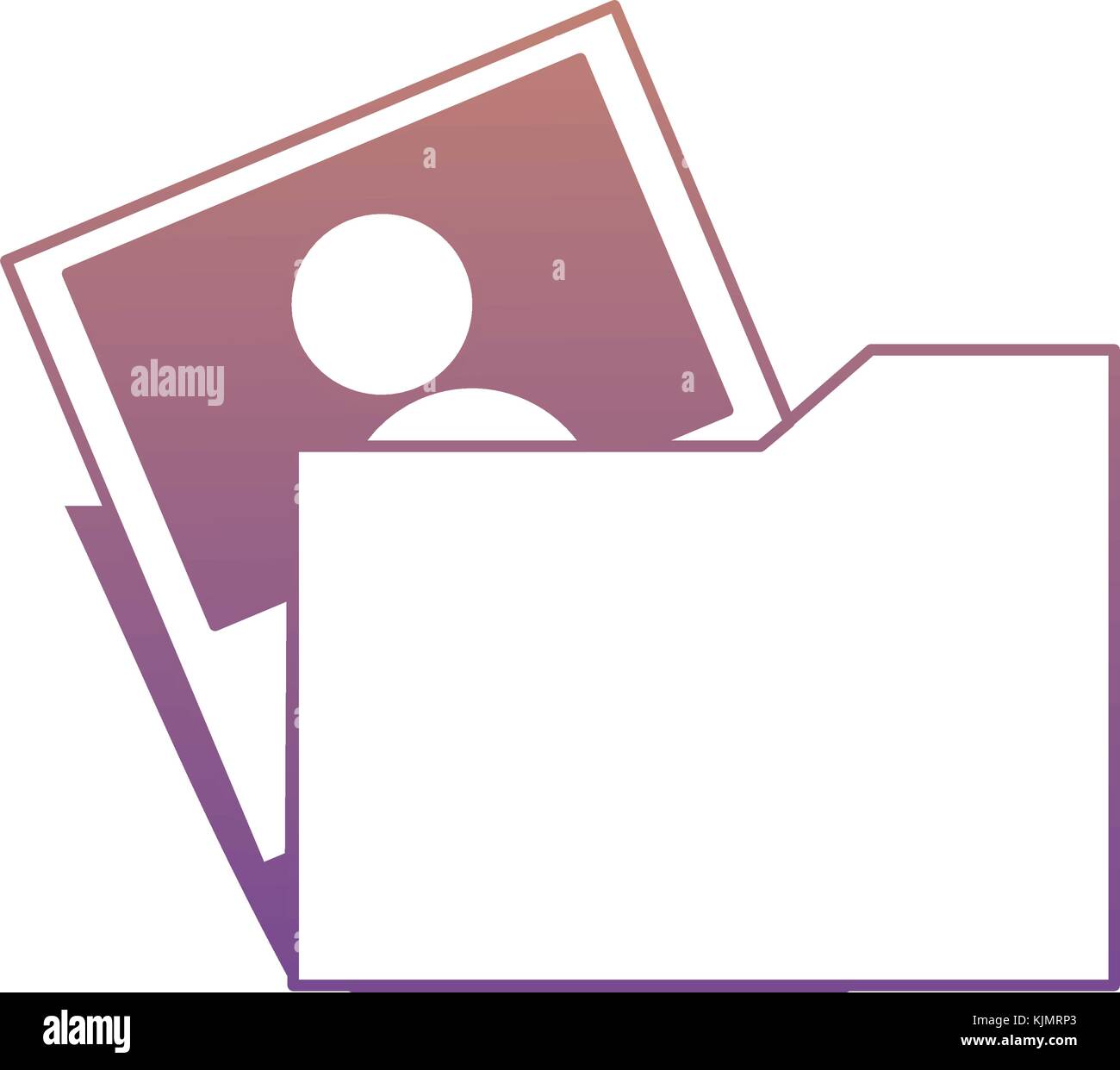 document folder design concept Stock Vector Image & Art - Alamy