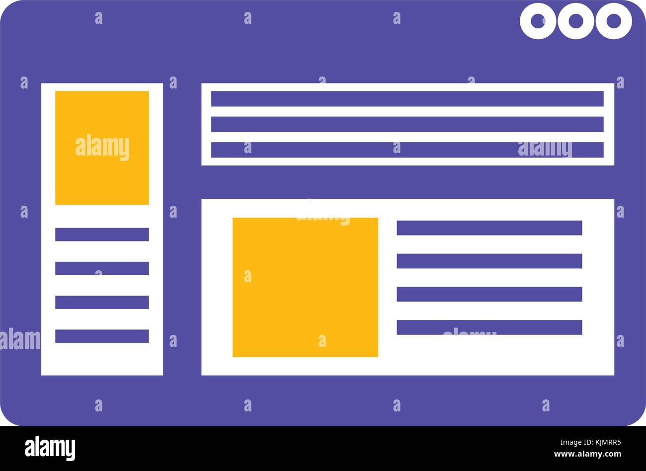 web page interface icon Stock Vector Image & Art - Alamy