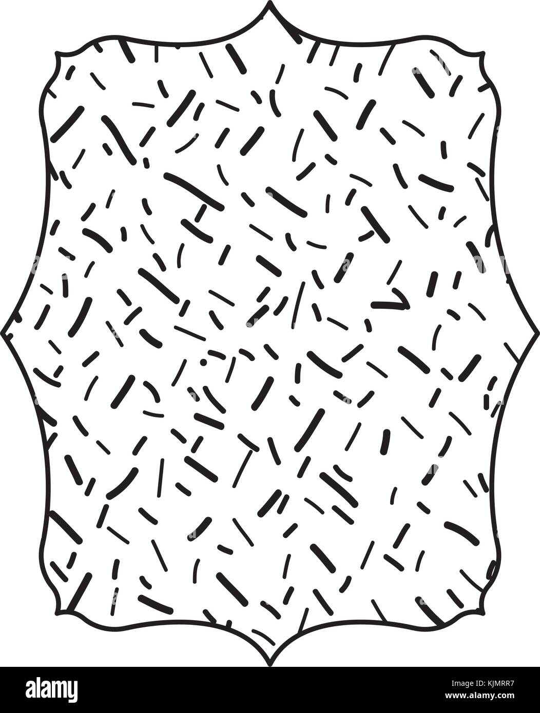 Isolated pattern frame design Stock Vector Image & Art - Alamy