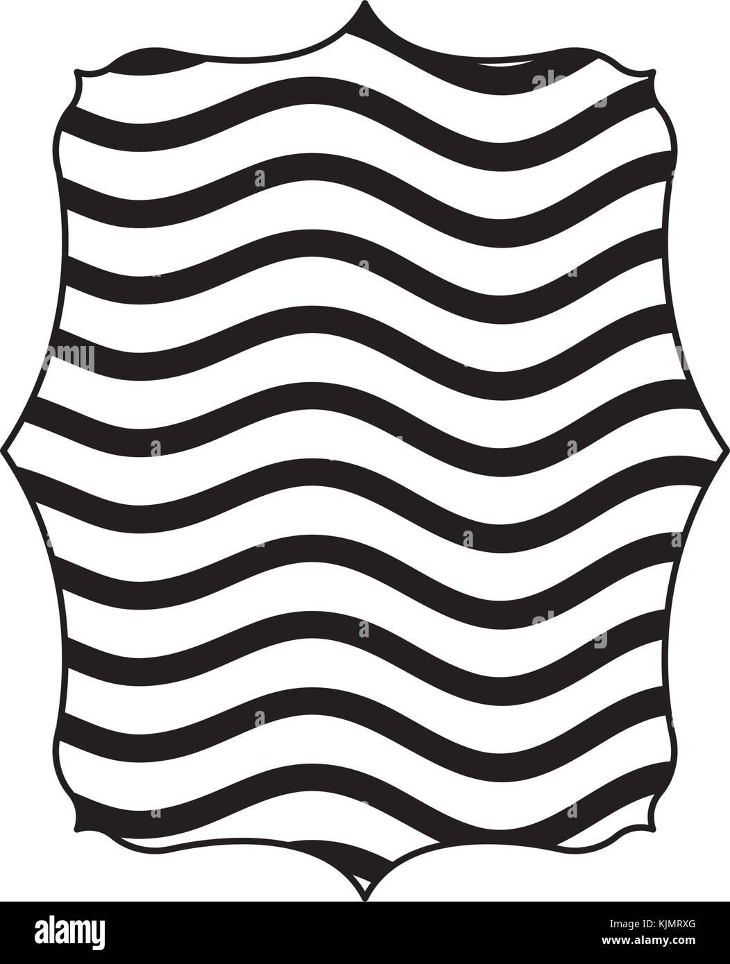 Isolated pattern frame design Stock Vector Image & Art - Alamy