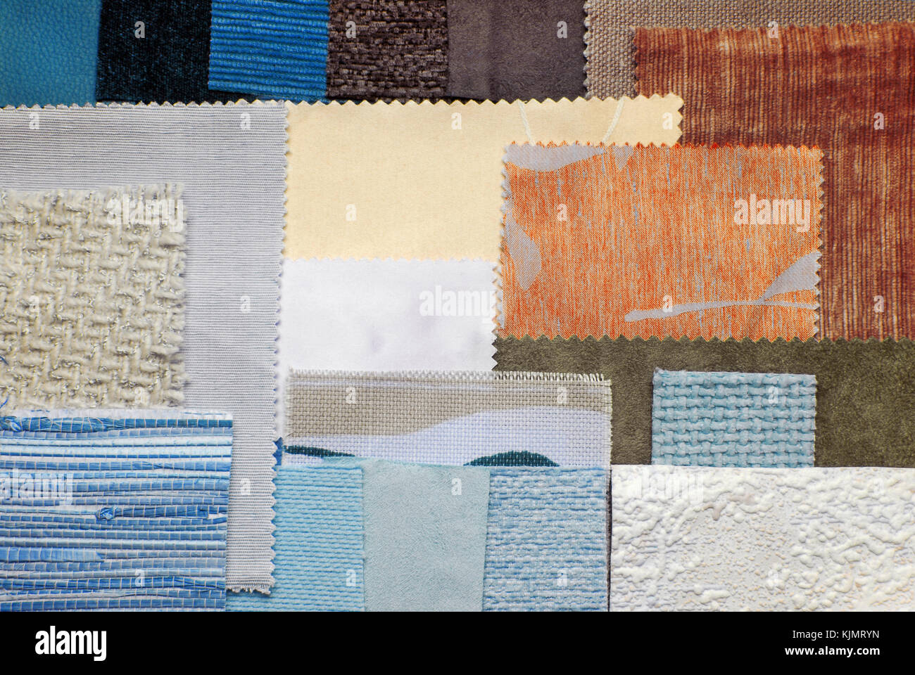 Upholstery fabric swatches hi-res stock photography and images - Alamy