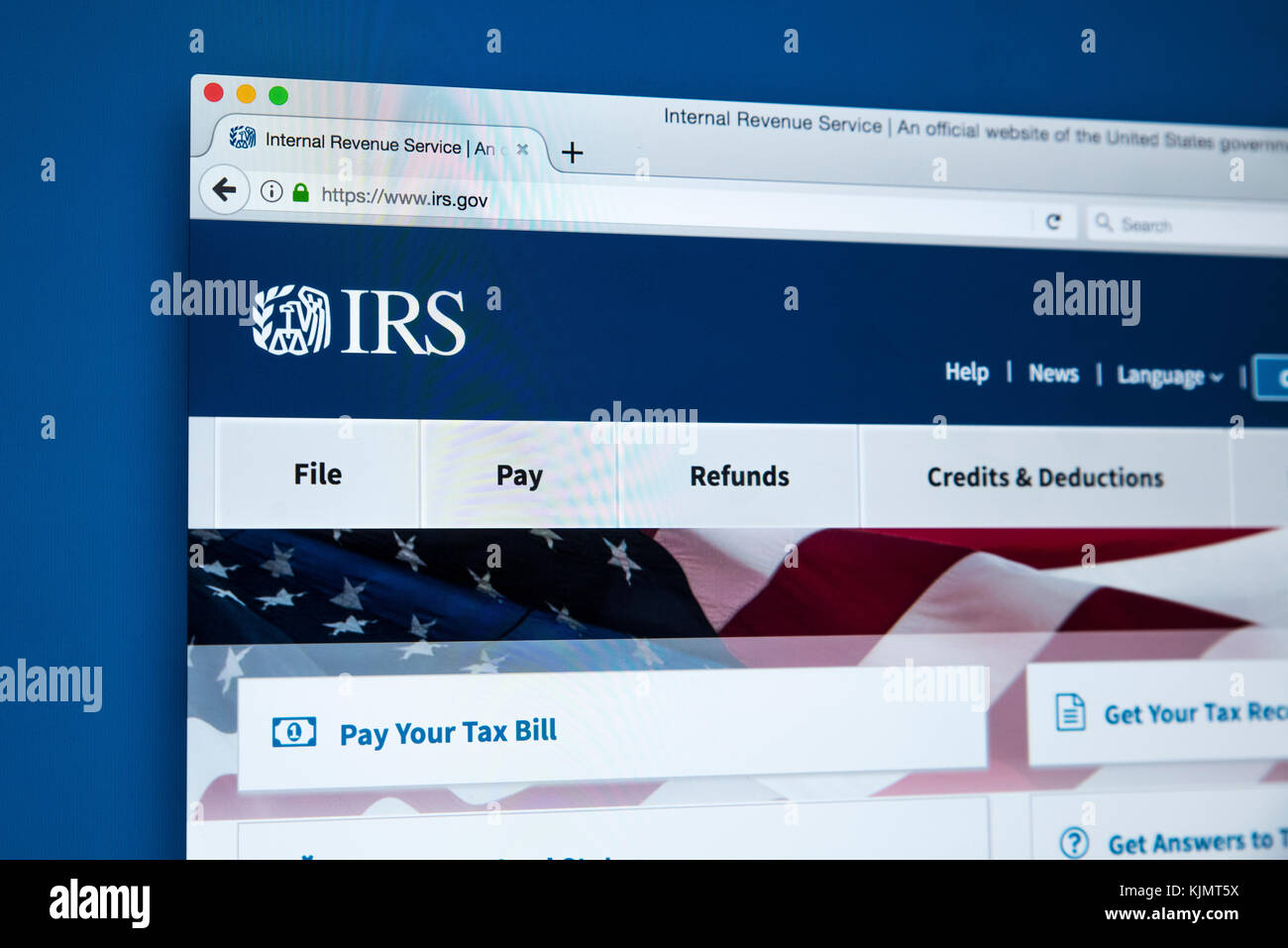 LONDON, UK - NOVEMBER 17TH 2017: The homepage of the official website ...