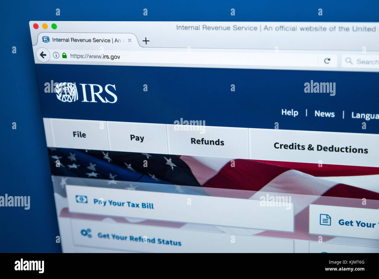 LONDON, UK - NOVEMBER 17TH 2017: The homepage of the official website ...