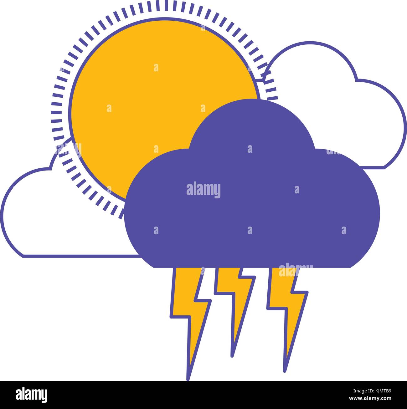 cloud and weather design Stock Vector Image & Art - Alamy