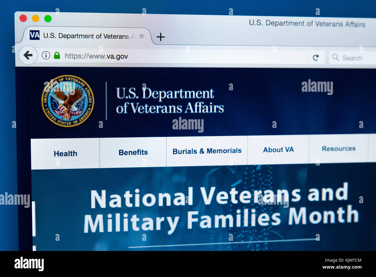 Department Of Veterans Affairs Banner