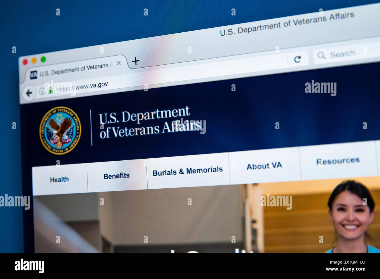 LONDON, UK - NOVEMBER 17TH 2017: The homepage of the official website ...