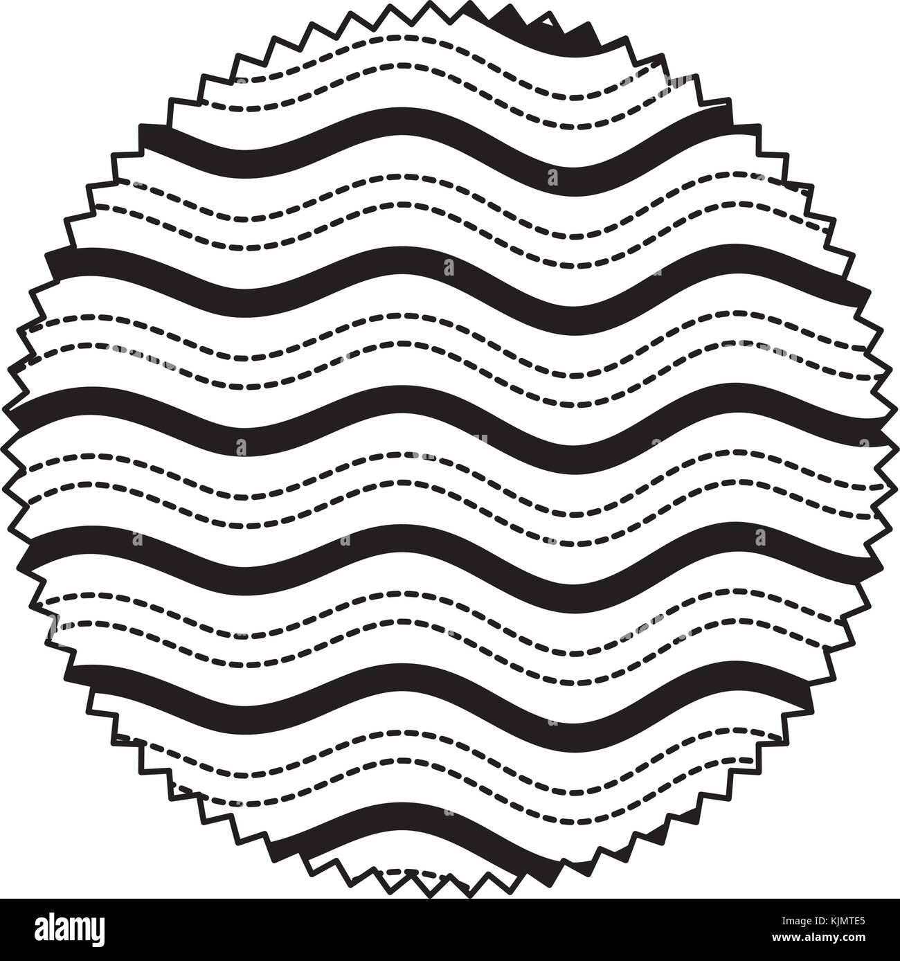 Isolated pattern circle design Stock Vector Image & Art - Alamy