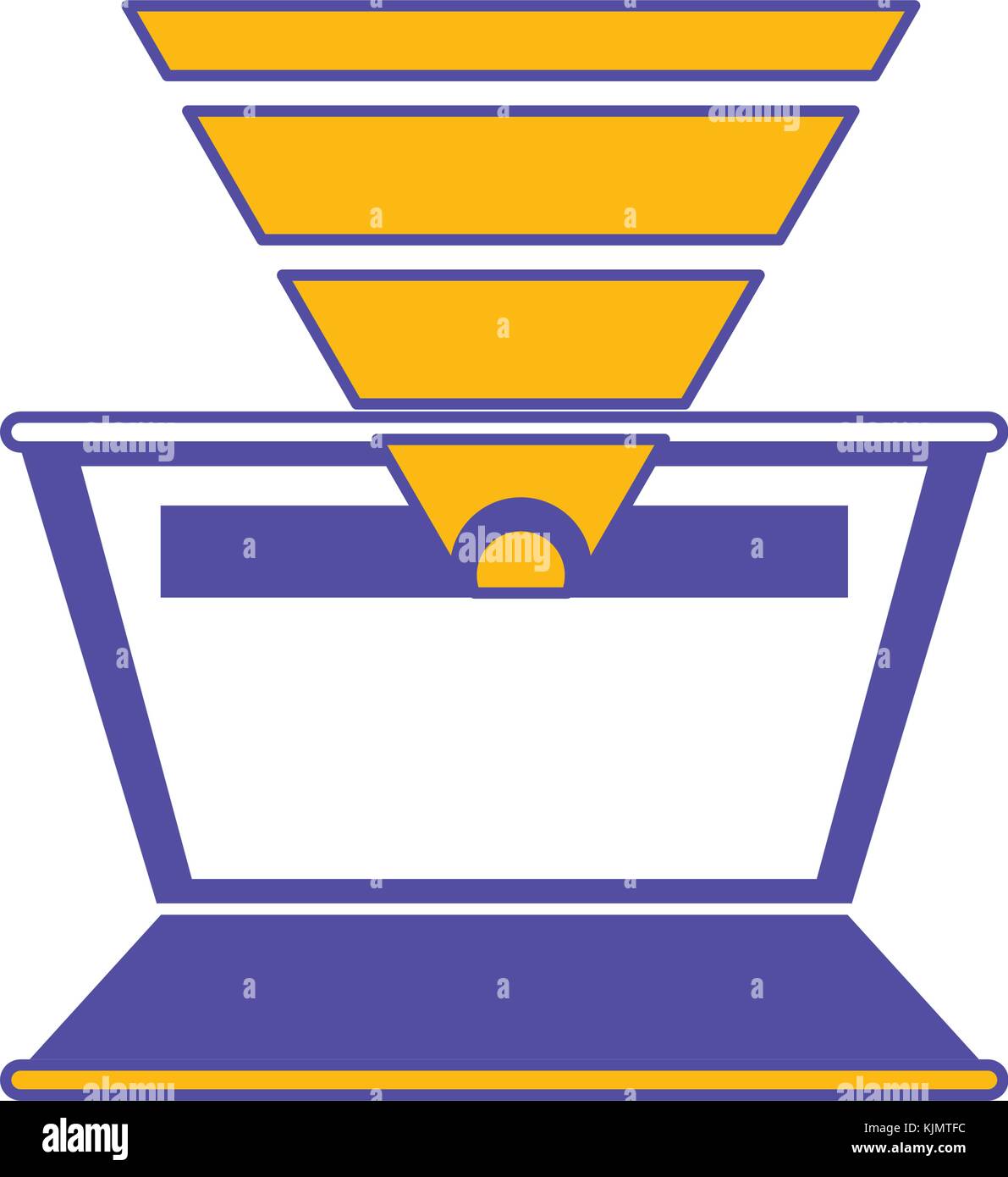 laptop computer design concept Stock Vector Image & Art - Alamy