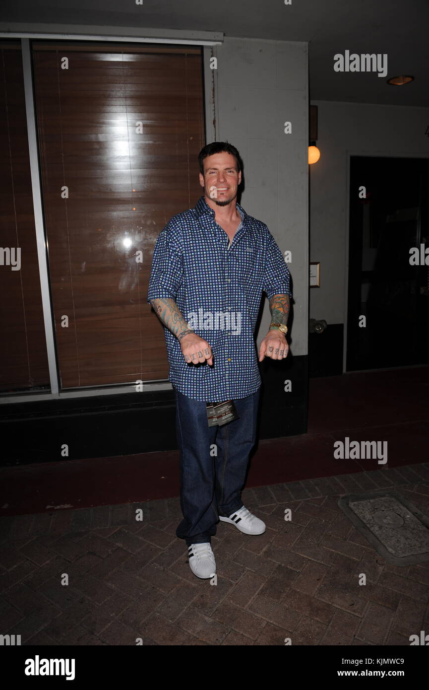 MIAMI - DECEMBER 07, 2007: (EXCLUSIVE COVERAGE) Former Rapper Vanilla ...