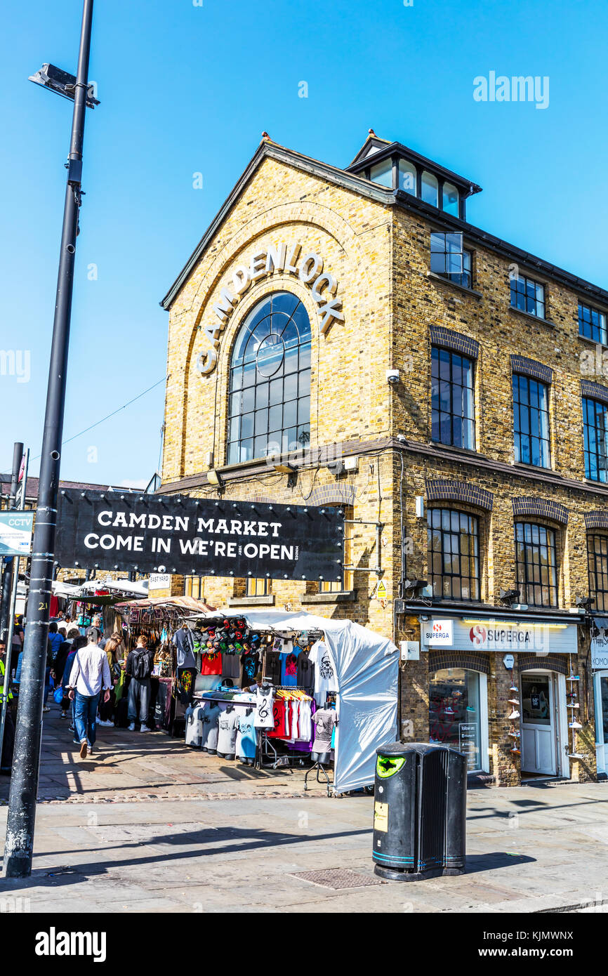 Camden Market Camden Lock London UK England, Camden market sign, Camden ...