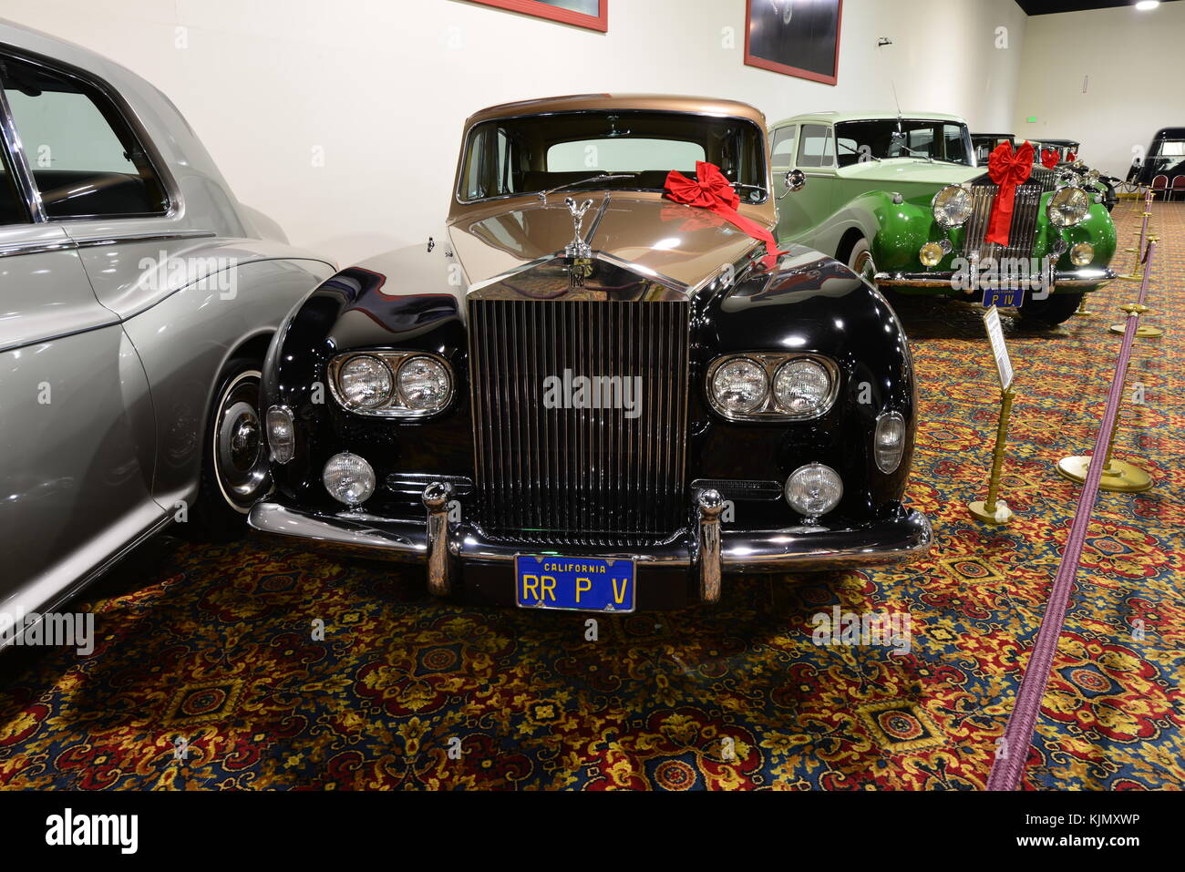 A vintage Rolls Royce car Stock Photo - Alamy