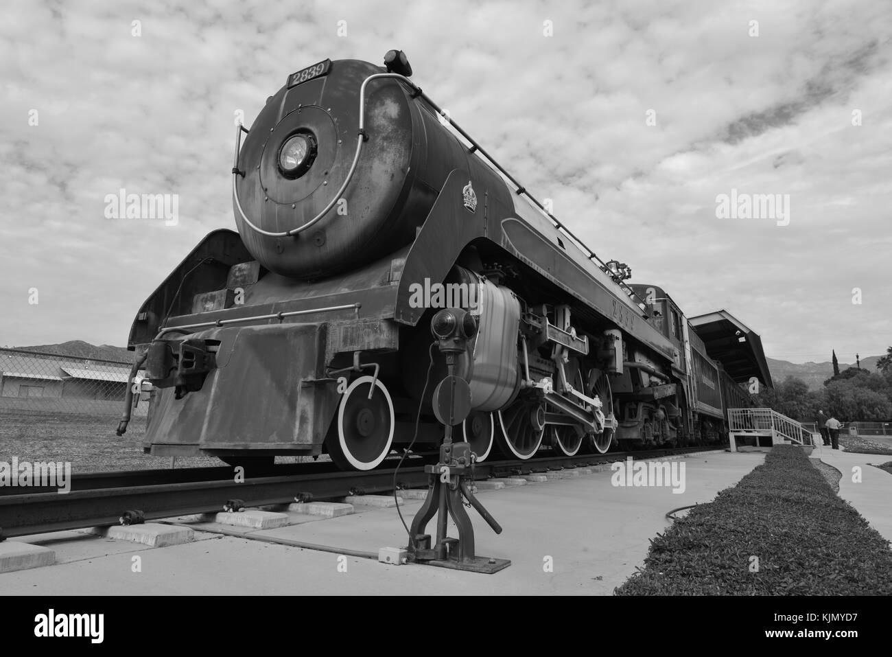 Canadian Pacific Royal Hudson Locomotive Stock Photo - Alamy
