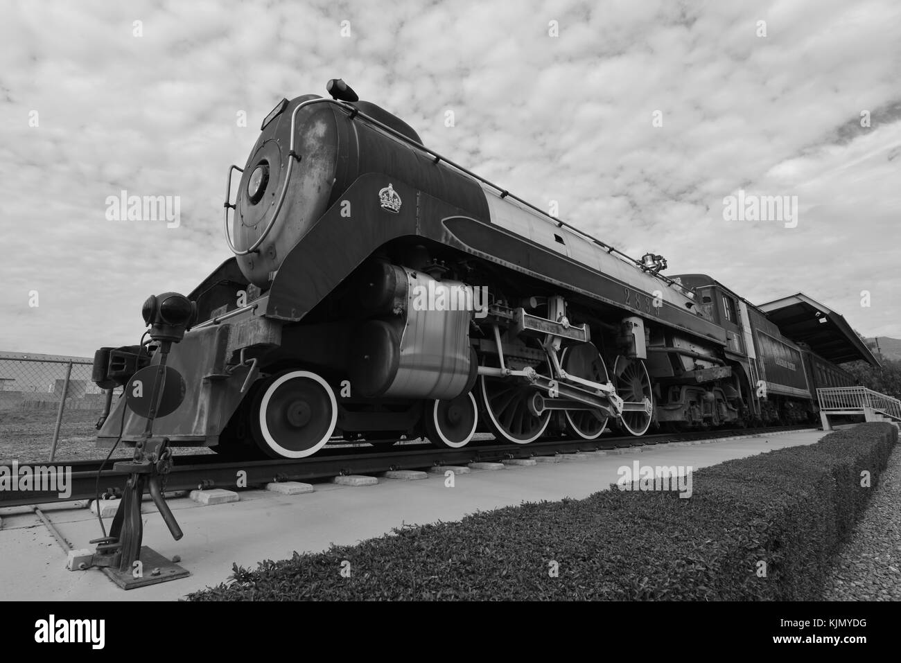 Canadian Pacific Royal Hudson Locomotive Stock Photo - Alamy