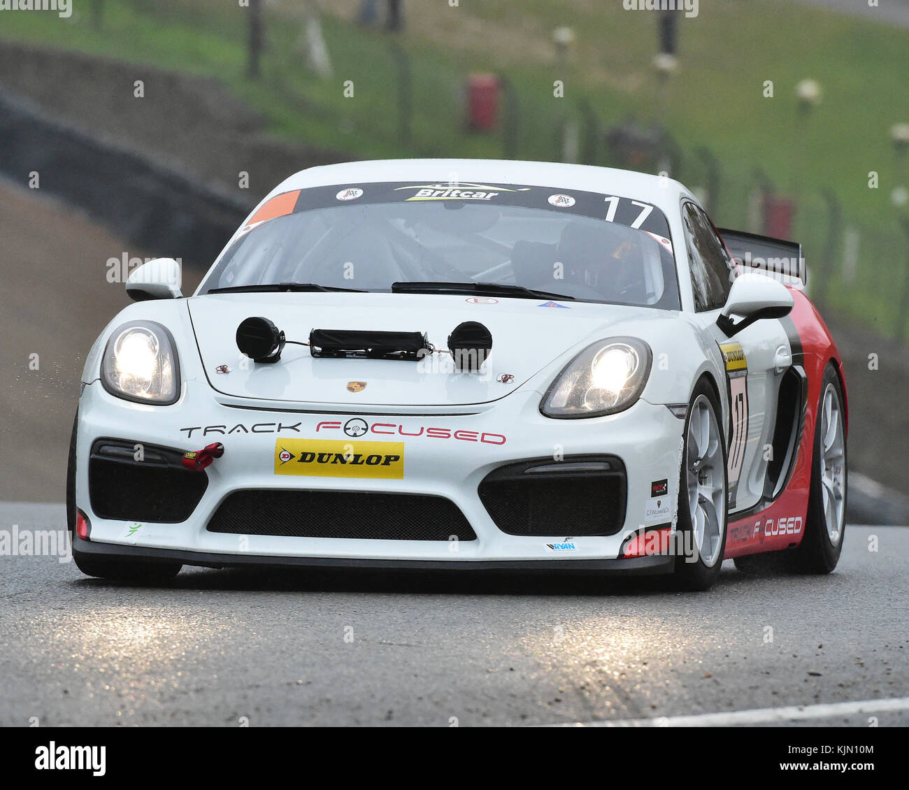 Sean Cooper, Brad Nevison, Porsche Cayman GT4 Clubsport, Britcar ...