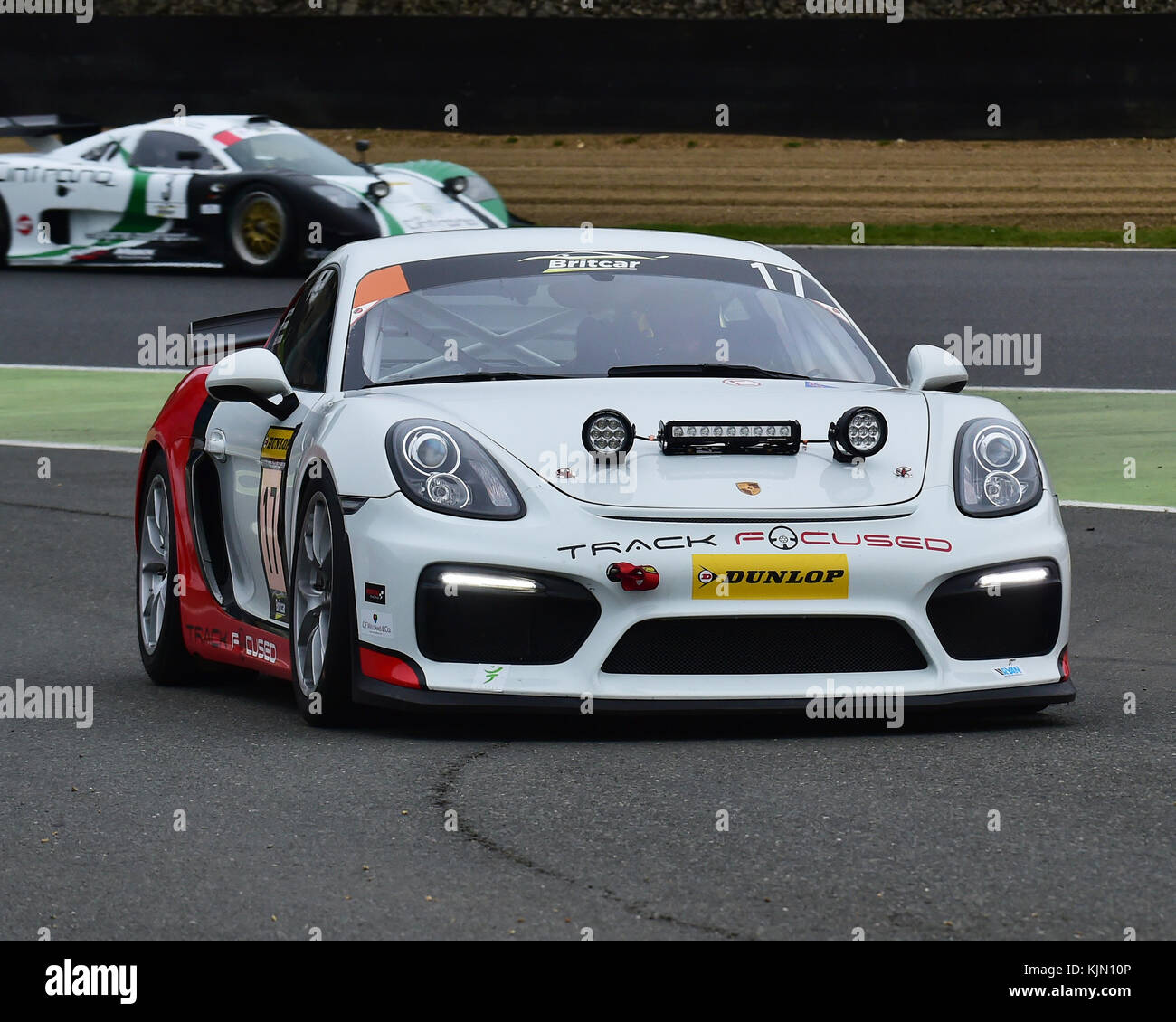 Sean Cooper, Brad Nevison, Porsche Cayman GT4 Clubsport, Britcar ...