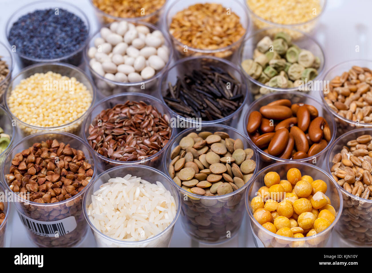 Collection of agricultural seeds Stock Photo - Alamy