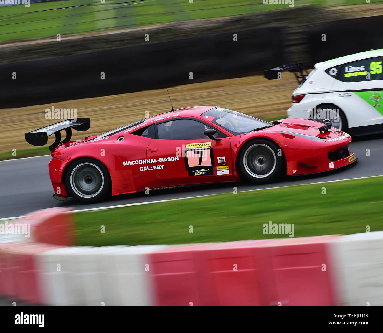 David Mason, Calum Lockie, Ferrari 458 GT3, Britcar Endurance ...
