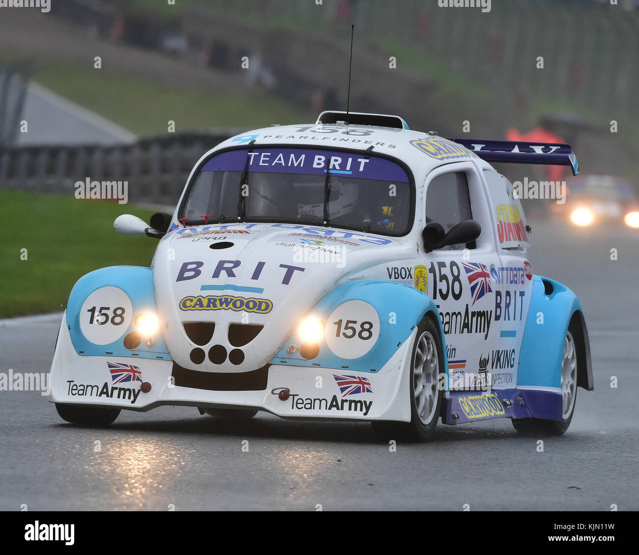 Ashley Hall, James Russell, Volkswagen Fun Cup, BARC SE Pit Stop Race ...