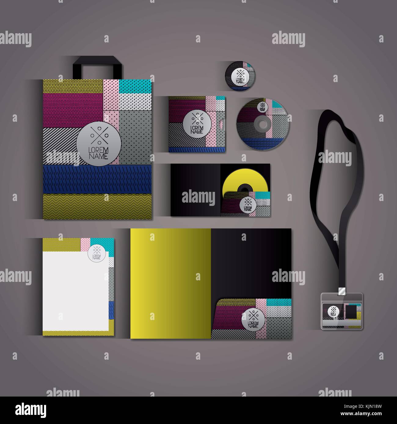 Stationary templates hi-res stock photography and images - Alamy