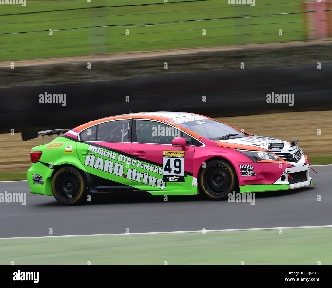 Ben Wallace, Jesse Chamberlain,, Toyota Avensis, Britcar Endurance ...