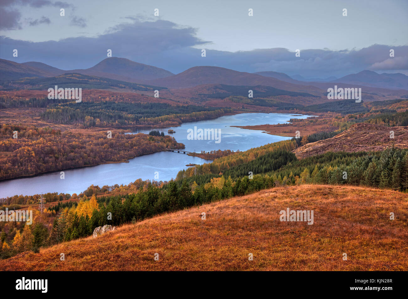 Loch Garry The Highlands High Resolution Stock Photography and Images ...