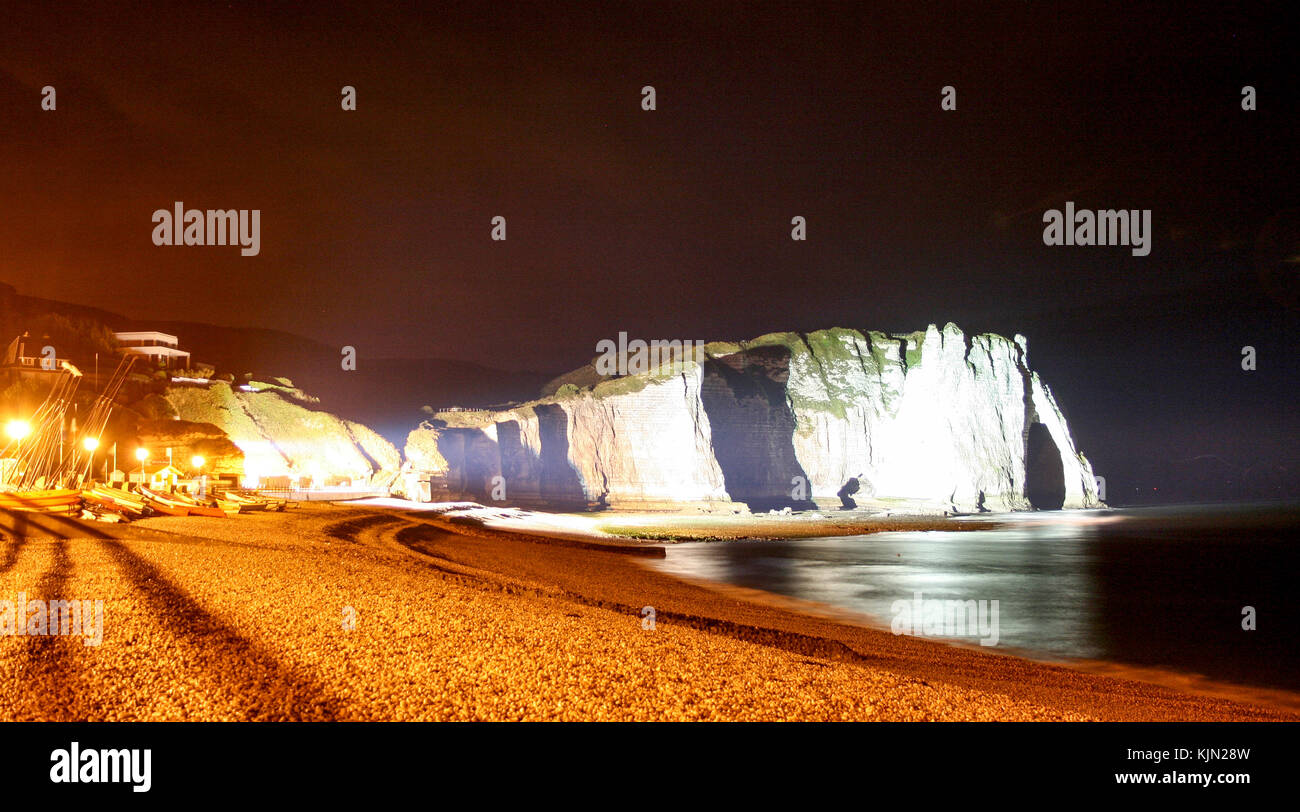 The Manneporte arch near Etretat, Normandy, France Stock Photo - Alamy