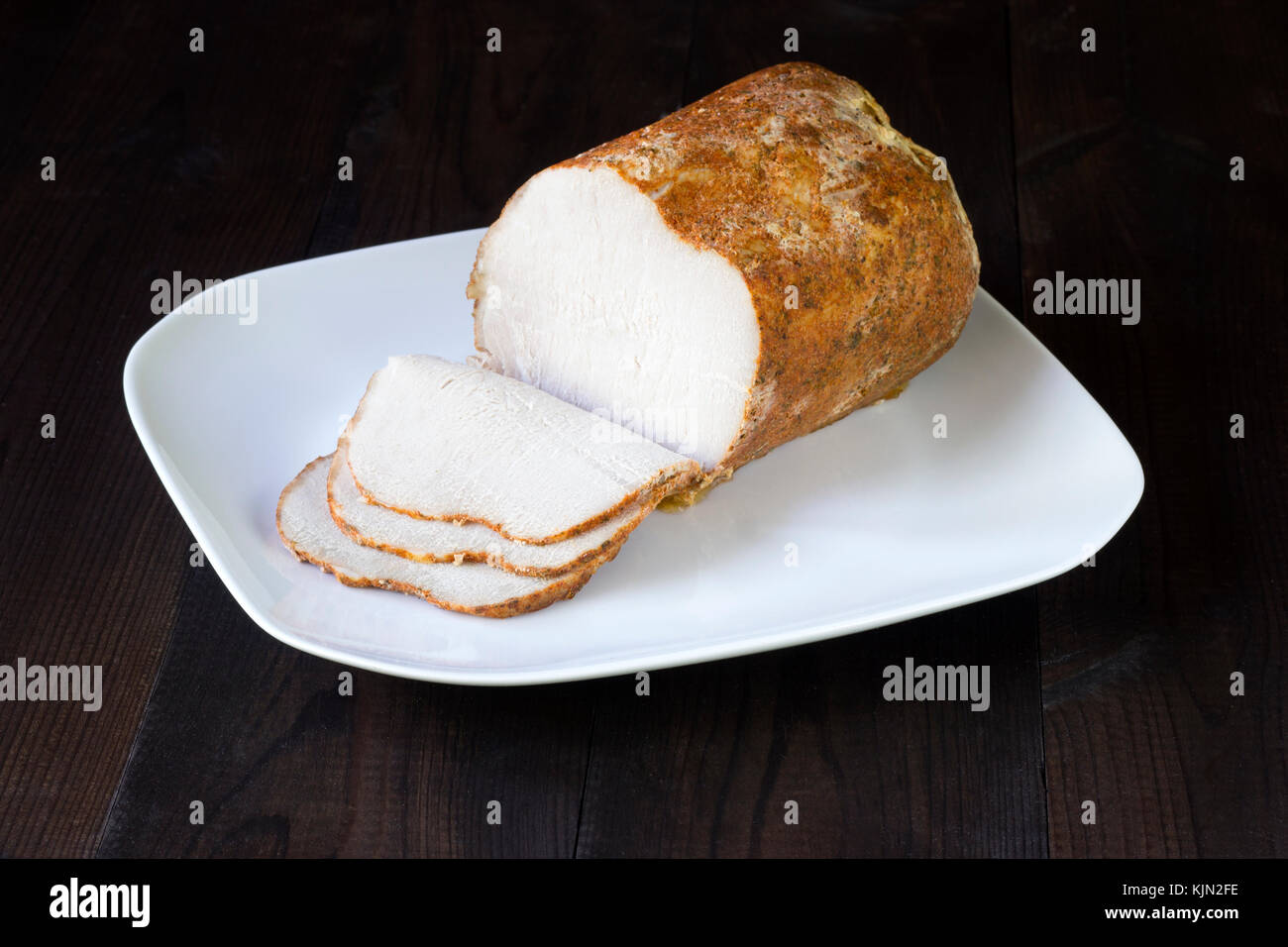 tasty homemade ham Stock Photo - Alamy