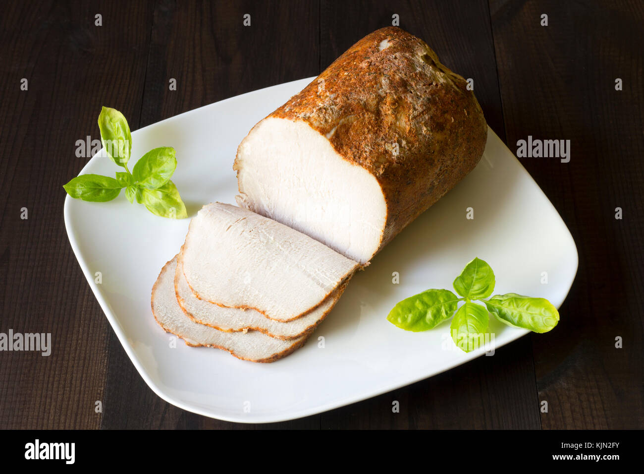 tasty homemade ham Stock Photo - Alamy