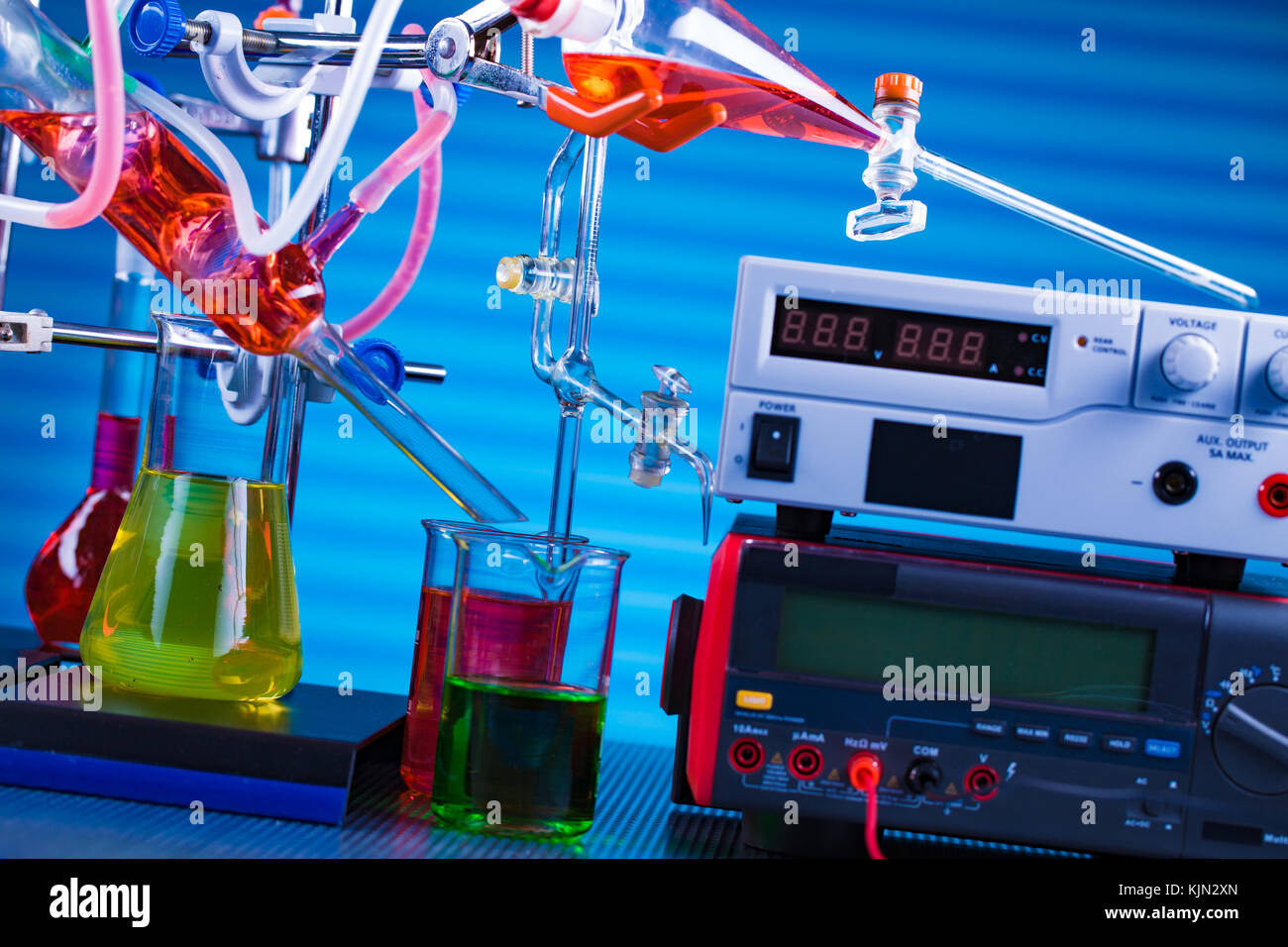 Instruments in the laboratory of physical chemistry Stock Photo - Alamy